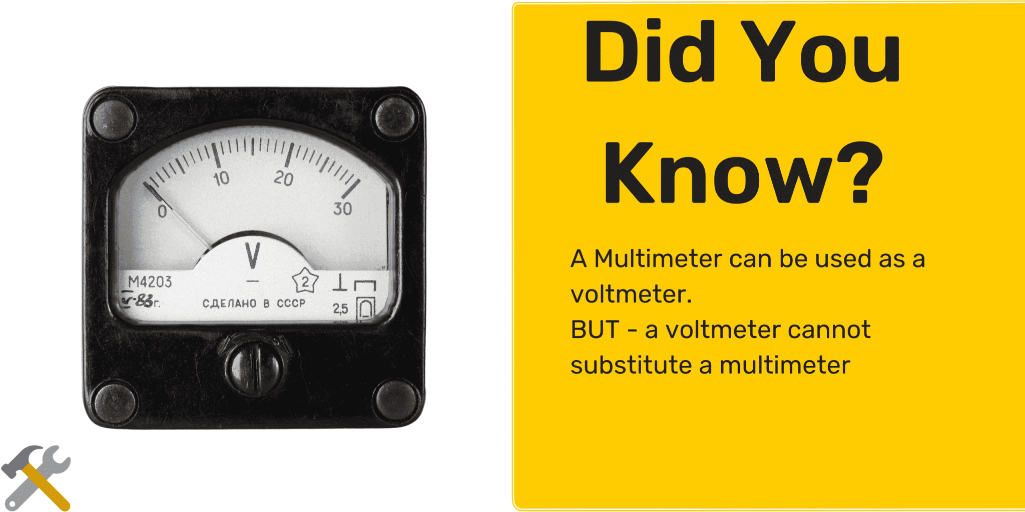 Multimeter vs Voltmeter (2025 Guide) - ToolsGaloreHQ